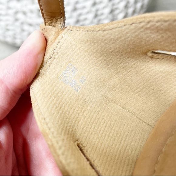 Earth | Shoes | Earth Curvet Leather Wedge Heel Sandals Biscuit Tan ...
